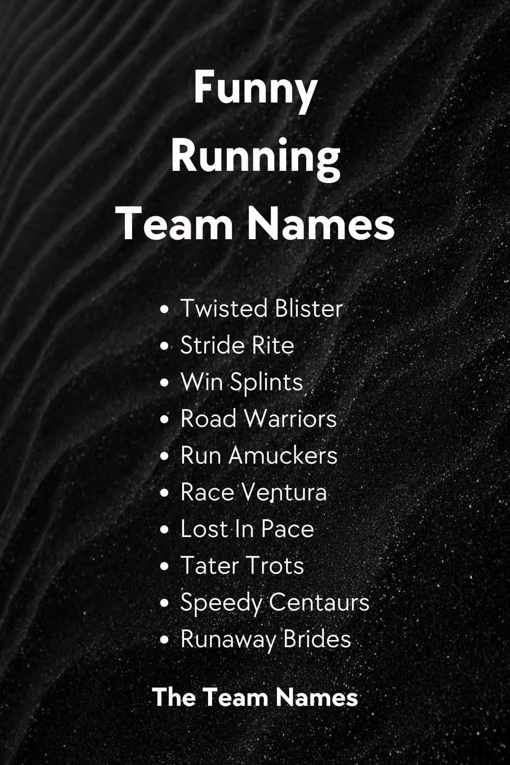 273 Terrific Running Team Names - Funny, Clever & More
